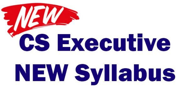 ICSI CS Executive New Syllabus Study Material | ICSI New Syllabus ...