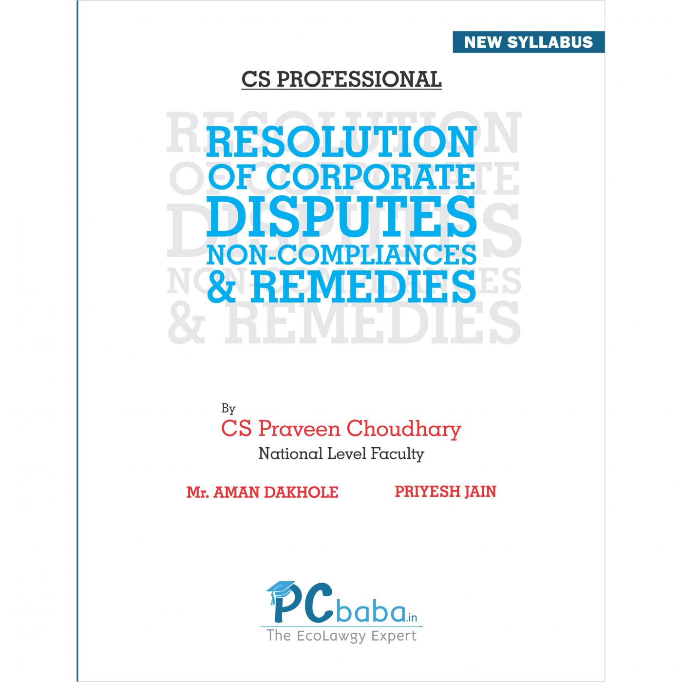 CS Professional Resolution of Corporate Dispute Power Pack Book ...
